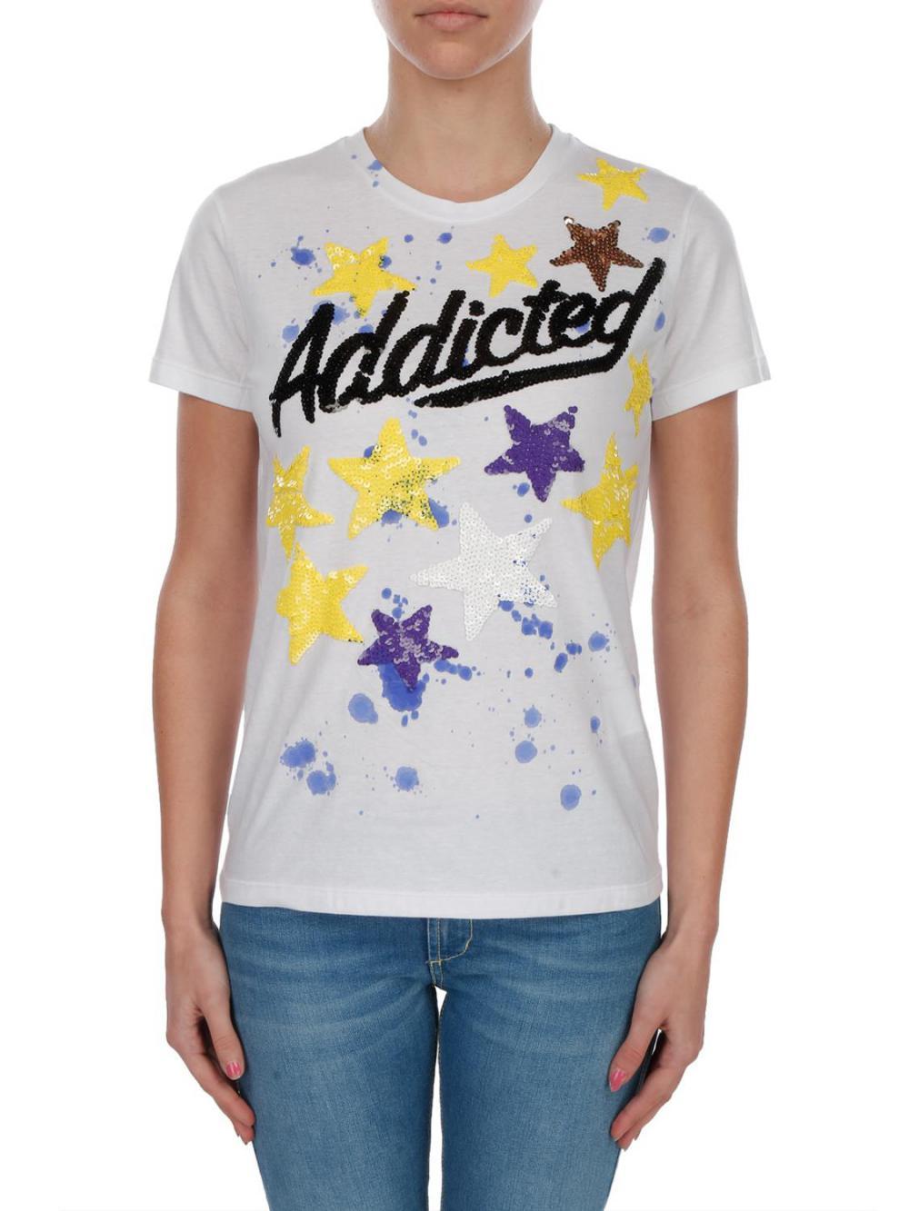 T-shirt Parosh in cotone Donna P.A.R.O.S.H. cod.D110561X Colore WHITE